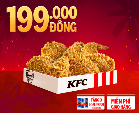 Đặt Hàng Món Gà Rán KFC | KFC Việt Nam