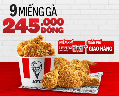 Đặt Hàng Món Gà Rán KFC | KFC Việt Nam