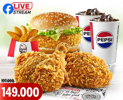 Đặt Hàng Món Gà Rán KFC | KFC Việt Nam